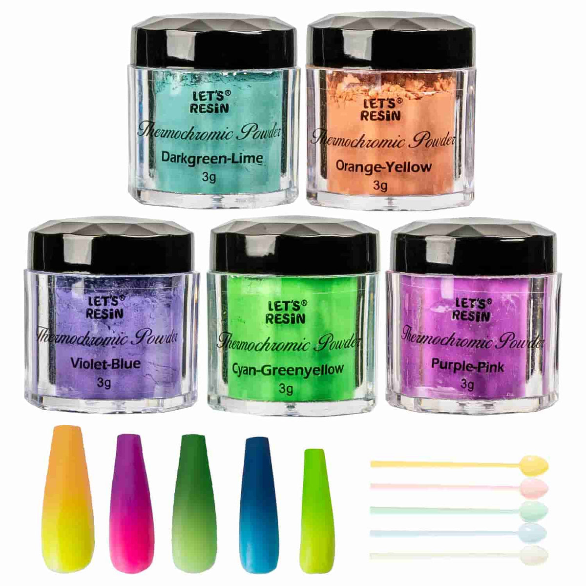 Thermochromic Pigment Powder — Let's Resin - EU