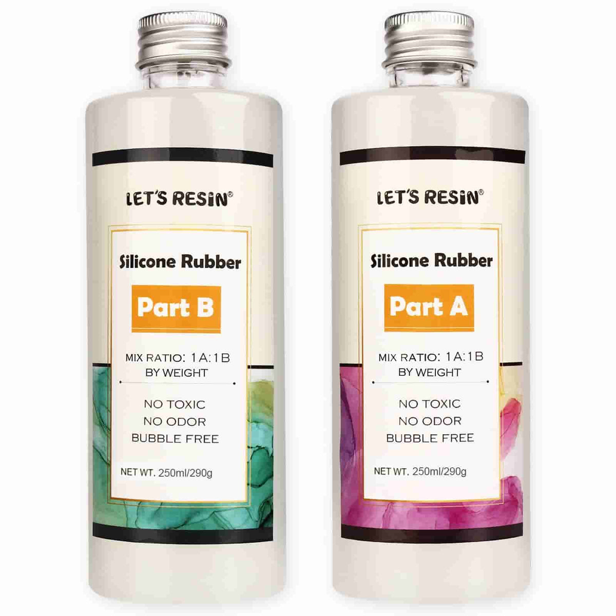 Silicone Rubber Mould Making Kit - 580g — Let's Resin - EU